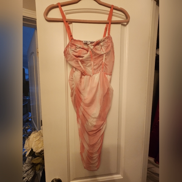 Dolls Kill | Dresses | Dollskill Pink Mesh Mini Dress | Poshmark